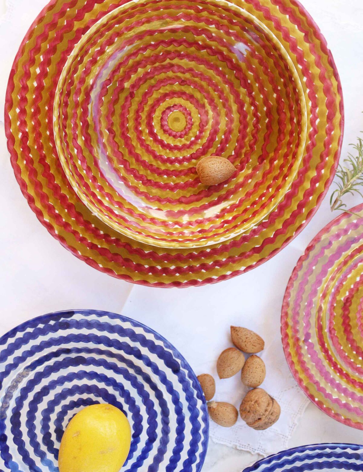 Piatti decorati Mediterra | Maremoro
