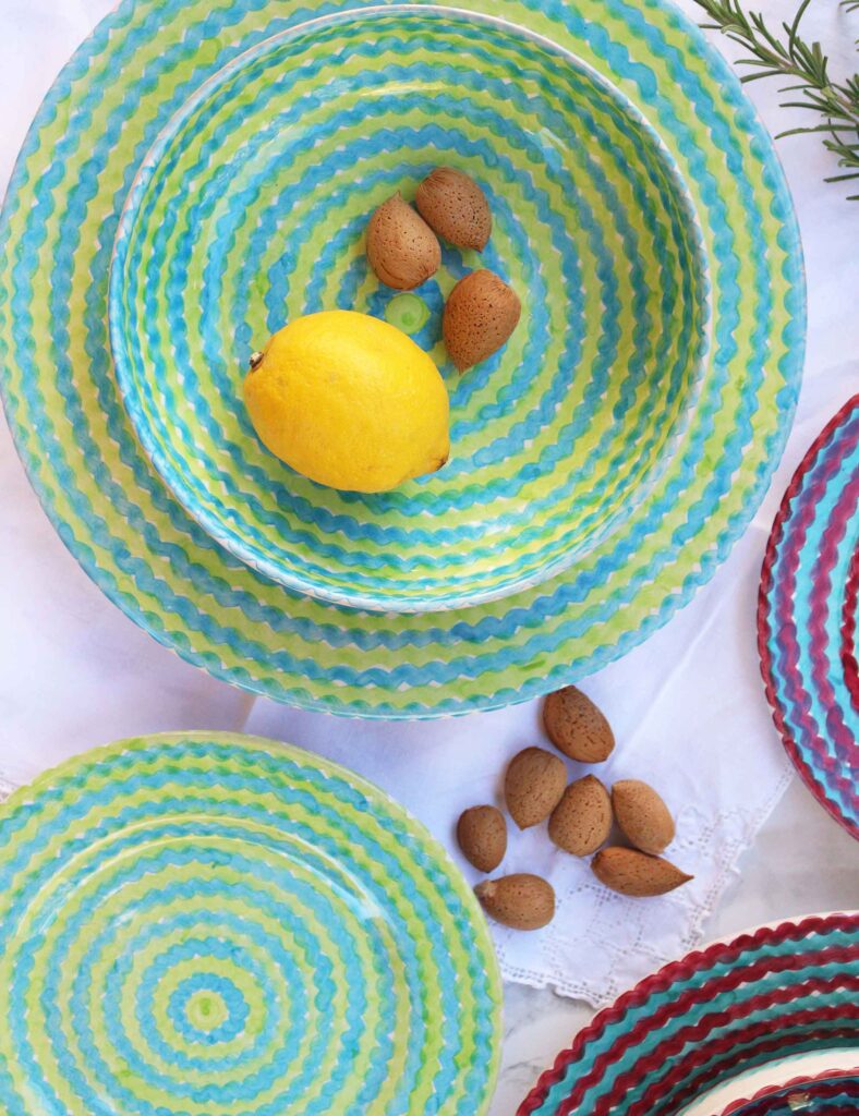 Piatti decorati Mediterra | Maremoro