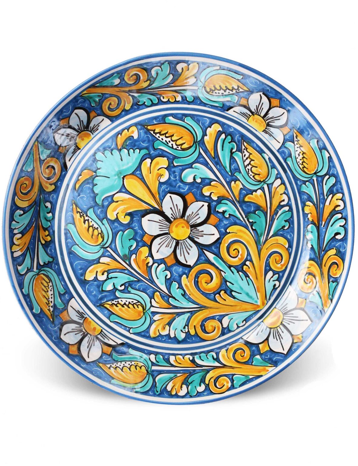 Piatti da portata ceramica Caltagirone | Maremoro